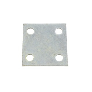 Chain Link 1/4" x 4" x 4" Weldable Surface Mount Floor Flange - Base ...