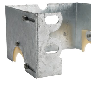Chain Link Universal Heavy-Duty Safety Cantilever Gate Roller Cover ...