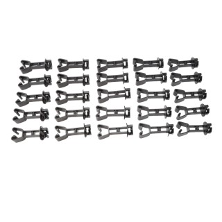 Electric Fence Insulator 25 Pack For Chain Link Fence Fabric or 1 3/4 ...