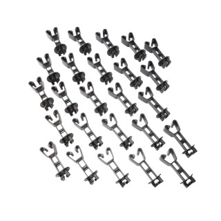 Electric Fence Insulator 25 Pack For Chain Link Fence Fabric or 1 3/4 ...