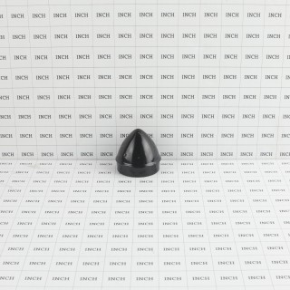 Chain Link 2" Black Die-Cast Aluminum External Acorn Post Cap (Fits 1 7 ...