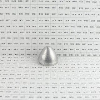 Chain Link 3" Die-Cast Aluminum External Acorn Post Cap (Fits 2 7/8" OD ...