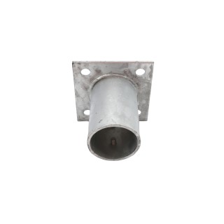 Chain Link Fence 3" (Fits 2 7/8" OD) Post Floor Flanges - Pressed Steel ...