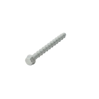 3/8" x 4" Screw Anchor Bolt Hot Dip Galvanized Exterior Rated (Heat ...