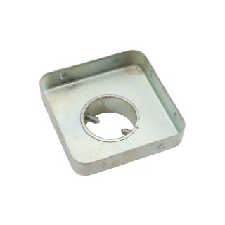 Vinyl Fence Steel No Dig Donuts for 5" x 5" Vinyl Posts and 2" (1 7/8 ...