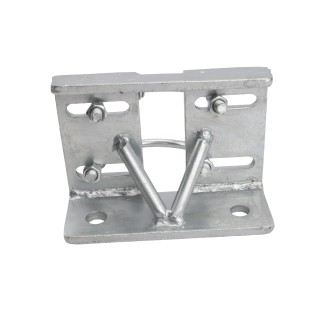 Chain Link 4" Round Heavy-Duty Truck Bracket For Sliding Gates ...