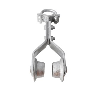 Chain Link Single Trolley Assembly for Overhead Slide Gate I-Beam ...