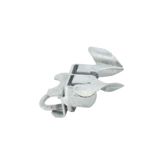 Chain Link Fence Latch 1 3/8" Wall Mount Butterfly Gate Latch - Two Way ...