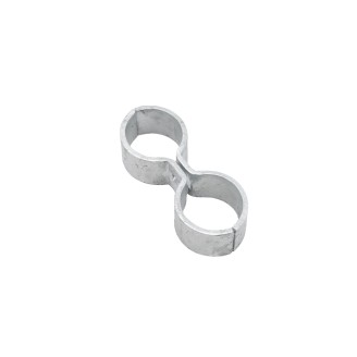 Chain Link 1 5/8" x 1 5/8" Panel Clamp - Saddle Clamp, Kennel Clamp ...