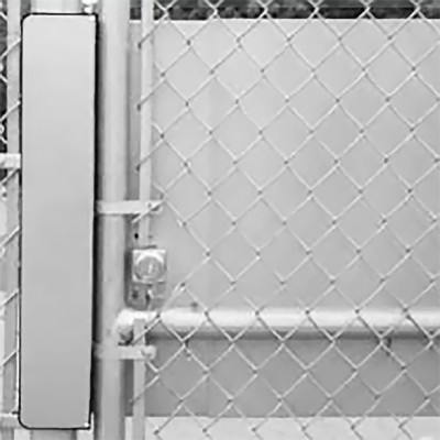 Chain Link DAC Steel 24" Gate Latch Protector For Existing Gates With 1 ...