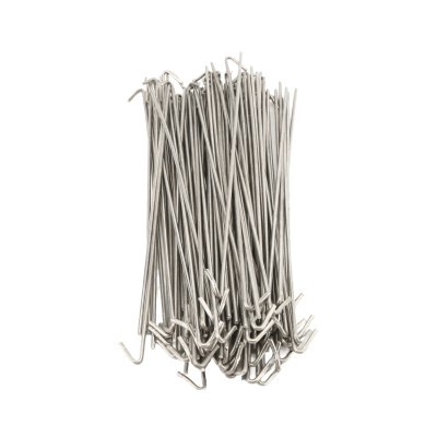 Chain Link 12 1/2" Long Fence Ties [100 Quantity] for 4" Posts - Hook ...