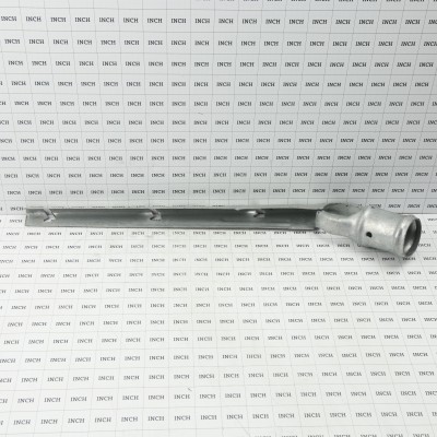 Chain Link 1 5/8" x 1 5/8" 3-Strand 45 Degree Barb Wire Arm - Line Post ...