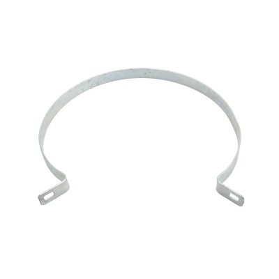 Chain Link 10" [10 3/4" OD] Heavy Brace Band [11 Gauge / 1"] - Rail End ...