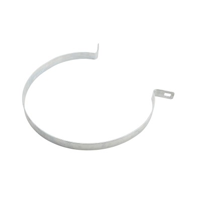 Chain Link 10" [10 3/4" OD] Heavy Brace Band [11 Gauge / 1"] - Rail End ...