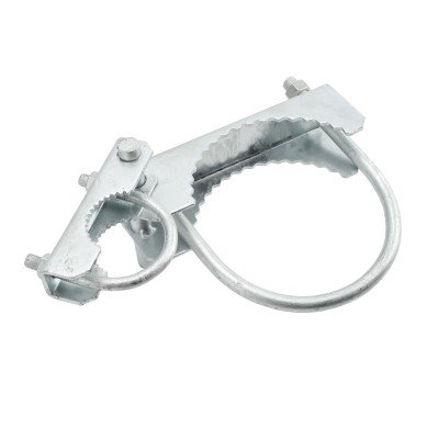 Chain Link 6 5/8" 180 Degree Offset Industrial Gate Hinge (2 1/2" Gate ...