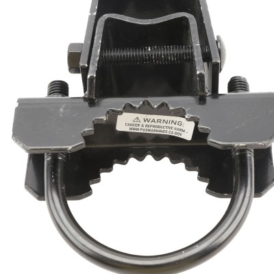 Chain Link 2 1/2" [2 3/8" OD] Black Bulldog Industrial Gate Hinge ...