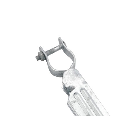 Chain Link Universal Barb Wire Post x 1 5/8" Top Rail Barb Wire Arm ...