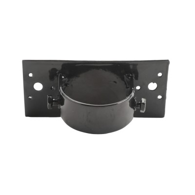Chain Link 2 1/2" [2 3/8" OD] x 6" Wooden Fence to Post Line Adapter ...