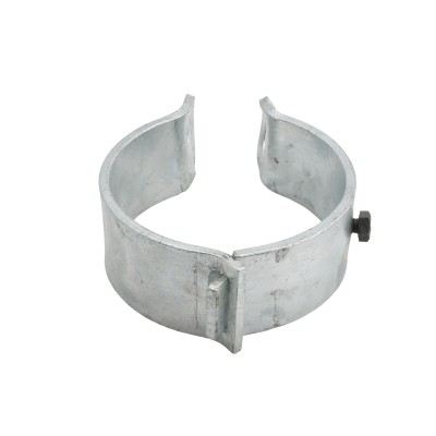 6 5/8" (6 5/8" OD) Industrial Round Post Collar Hinge - Hook & Eye ...