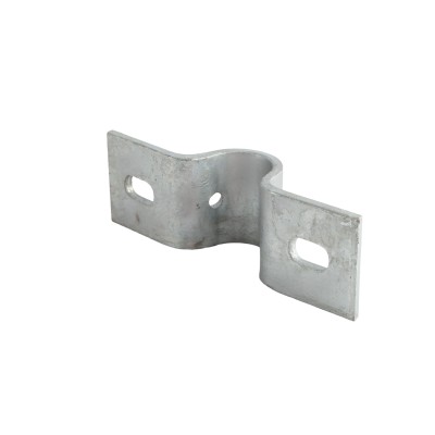 Chain Link 2" (1 7/8" OD) Industrial Facia / Side Wall Mount Chain Link ...