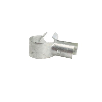 Chain Link 2 1/2" [2 3/8" OD] Post x 1 3/8" Rail - Corner Line Rail ...
