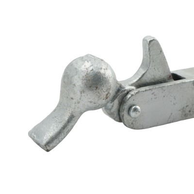 Chain Link 1 5/8" or 2" [1 7/8" OD] Duckbill Gate Holdback - Gate Open ...