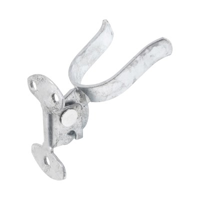 Chain Link Fence Latch 2" [1 7/8" OD] Wall Mount Drop Fork Latch Kit ...