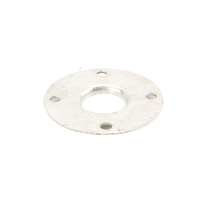 Chain Link 2" [1 7/8" OD] Weldable Surface Mount Floor Flange - Round ...