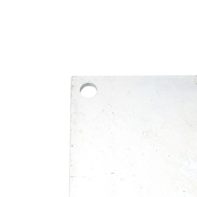 Chain Link 8" x 8" x 1/4" Square Weldable Surface Mount Floor Flange ...