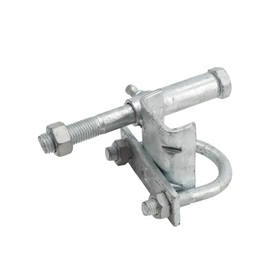 Chain Link 1 5/8" - 1 7/8" Heavy Duty Track Wheel Bracket with U-Bolt ...