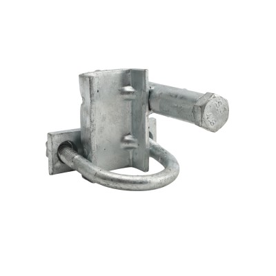 Chain Link 1 5/8" - 1 7/8" Heavy Duty Track Wheel Bracket with U-Bolt ...