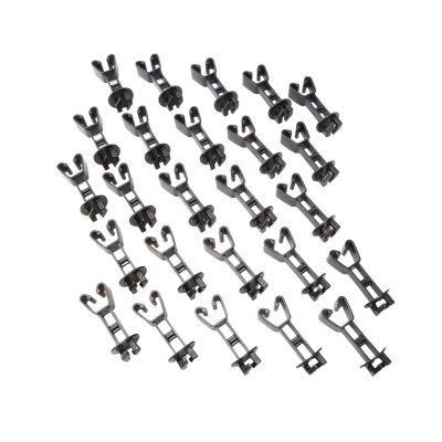 Electric Fence Insulator 25 Pack For Chain Link Fence Fabric or 1 3/4 ...