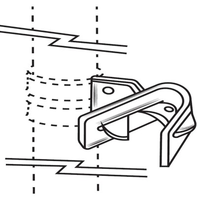 Chain Link Lock N' Latch Offset Type For Single Gates (Hot Dip ...