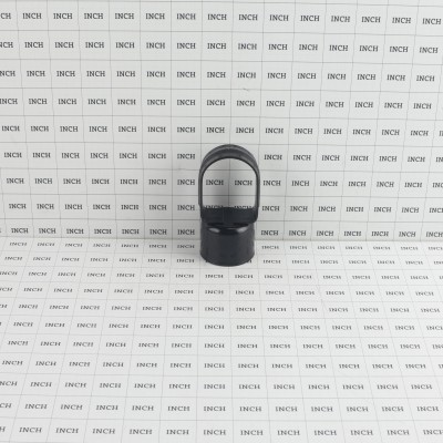 Chain Link 1 5/8" x 1 5/8" Black Top Rail Eye Top Loop Cap - Line Post ...
