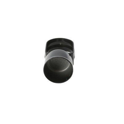 Chain Link 1 5/8" x 1 5/8" Black Top Rail Eye Top Loop Cap - Line Post ...