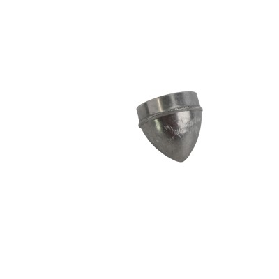 Chain Link 2" Die-Cast Aluminum External Acorn Post Cap (Fits 1 7/8" OD ...