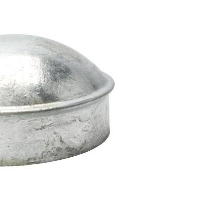 Chain Link Fence 5 9/16" Round Dome External Fence Post Cap (Pressed ...