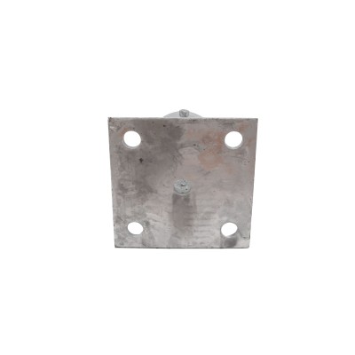 Chain Link Fence 3" (Fits 2 7/8" OD) Post Floor Flanges - Pressed Steel ...