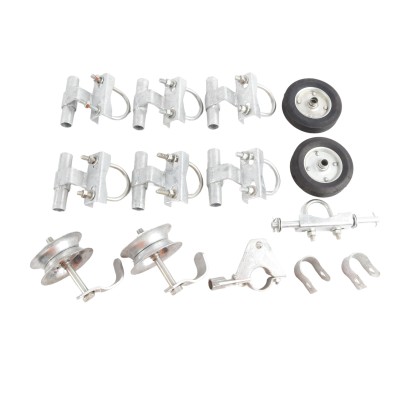 Chain Link Rolling Gate Hardware Kit for Rolling/Sliding Gates (Steel ...