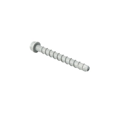 3/8" x 4" Screw Anchor Bolt Hot Dip Galvanized Exterior Rated (Heat ...
