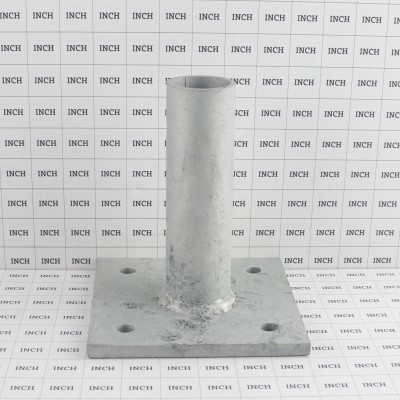 U-Channel Post Anchor Sign Post Floor Anchor Flange Sign Post Mounting ...