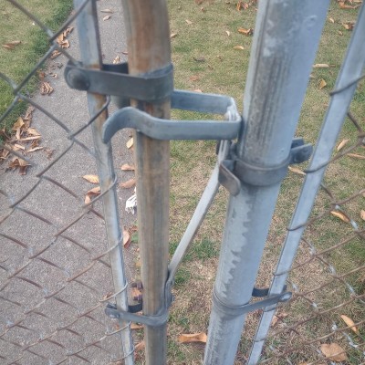Chain Link Steel Spring Gate Latch (Hot Dip Galvanized) | Chain Link ...