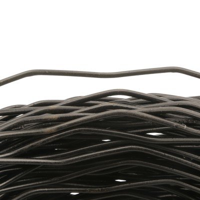 Chain Link 500' Black Spring Crimped Tension Wire [7 Gauge] (Steel ...