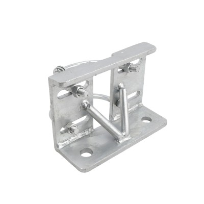 Chain Link 4" Round Heavy-Duty Truck Bracket For Sliding Gates ...