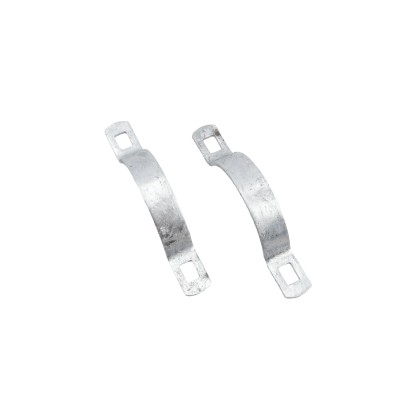 Chain Link 3" [2 7/8" OD] Two-Way Brace Band - 180 Degree Rail End Band ...
