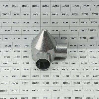 Chain Link Fence 2 1/2" [2 3/8" OD] x 1 3/8" Two Way Bullet Post Cap ...