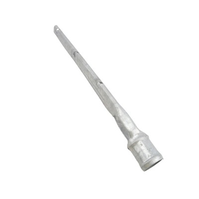 Chain Link 1 5/8" x 1 5/8" Vertical Straight 3-Strand Barb Wire Arm ...